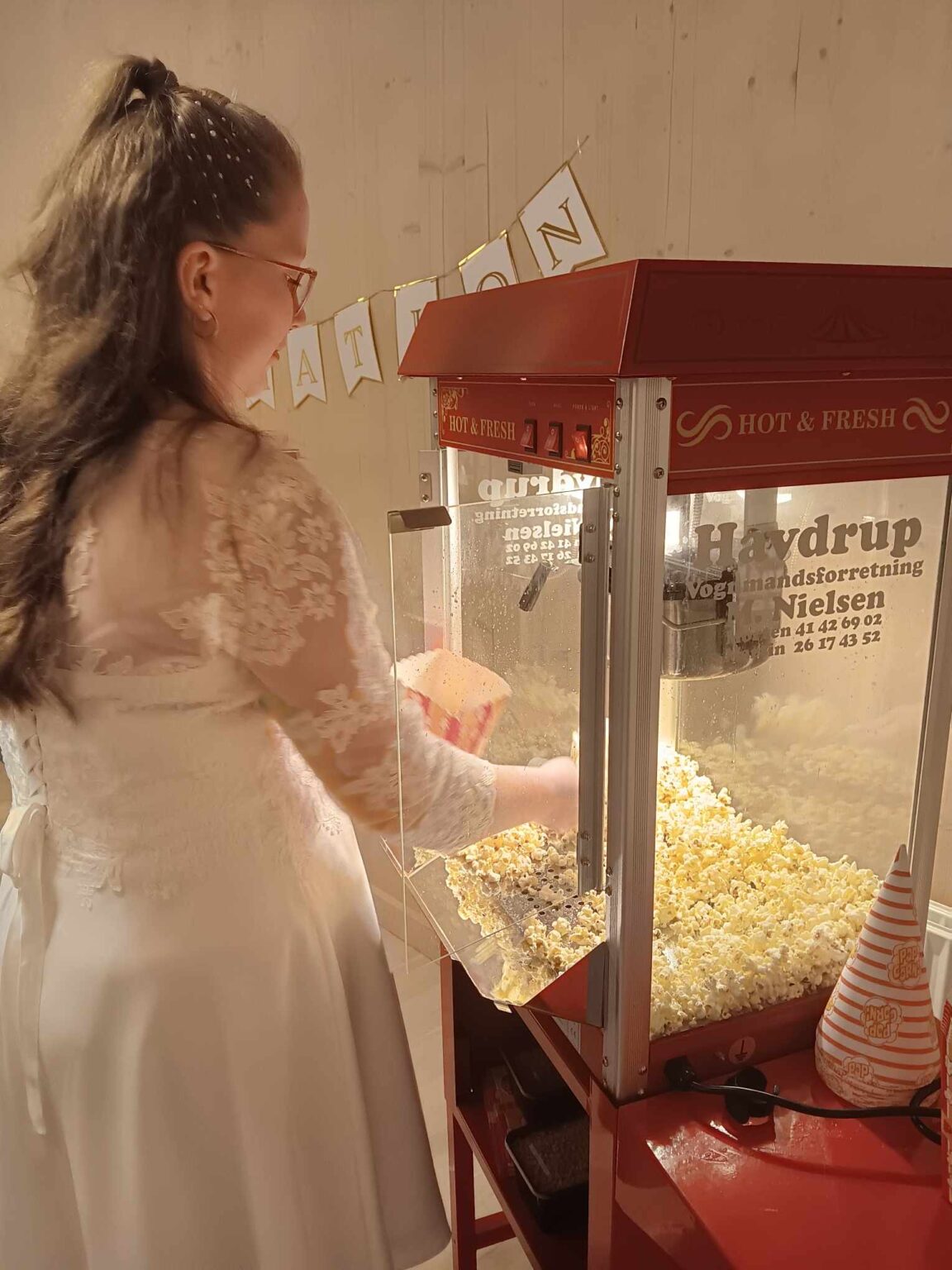 Slush ice & popcorn – Havdrup